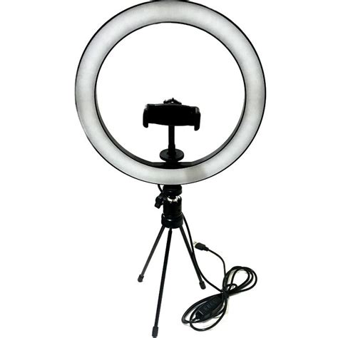Ring Light M Dio Usb Mini Trip E Suporte Iluminador De Led Cb