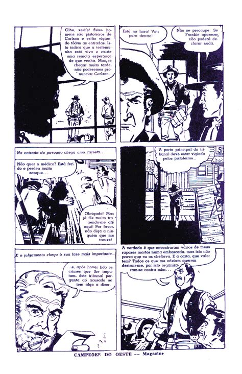 REVISTAS SCAN GIBIS Campeoes Do Oeste Remasterizado Preview Rge Comics HQ