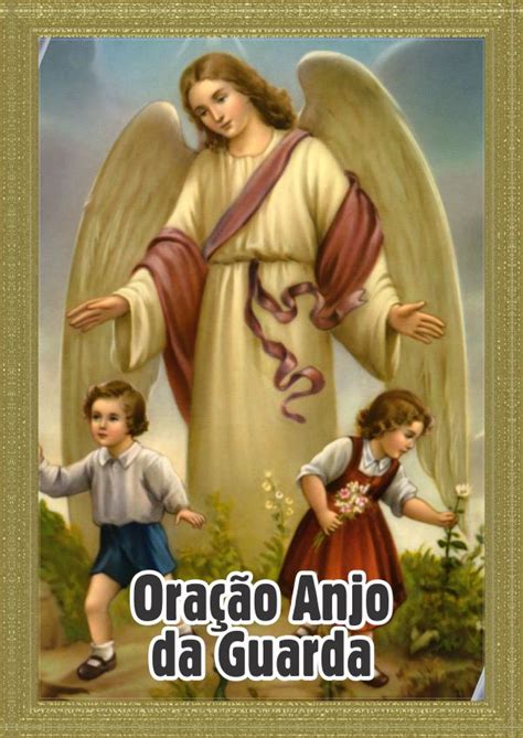 Santinho Oração Anjo da Guarda