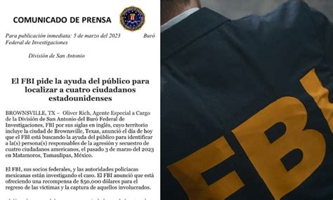 FBI ofrece recompensa de 50 mil dolares para localizar a jóvenes