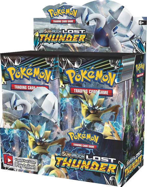 Pokemon Tcg Sun Moon Lost Thunder Booster Box Booster Packs