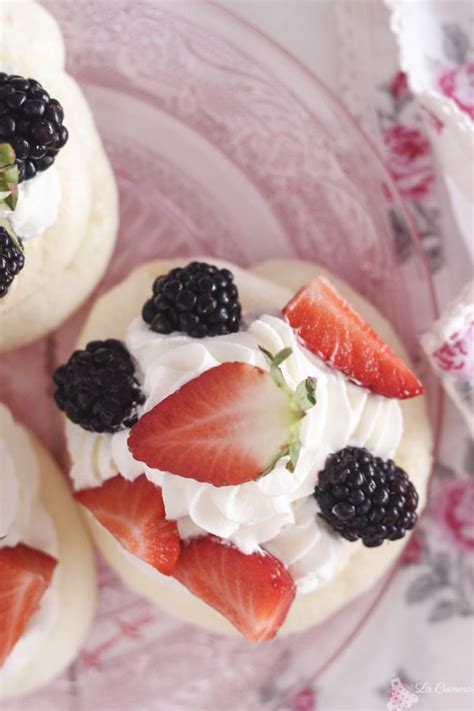 LA CUINERA Receta De Pavlova Con Frutos Rojos