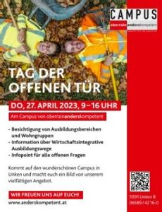 Tag der offenen Tür 2023 anderskompetent