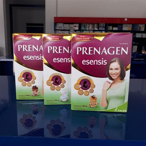Jual PRENAGEN ESENSIS 180GR ALL VARIAN VANILA Shopee Indonesia
