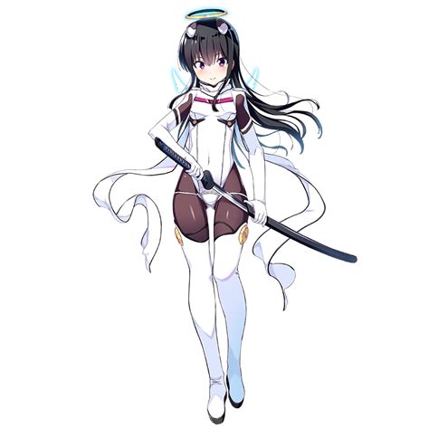 The Big Imageboard Tbib 1girl Ayanokouji Aoi Black Hair Bodysuit Boots Covered Navel Dennou