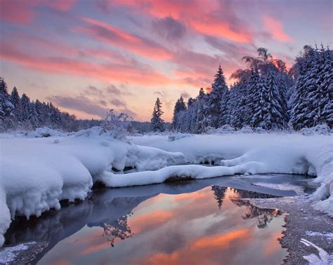 Зимний Пейзаж Картинки Фото Картинки