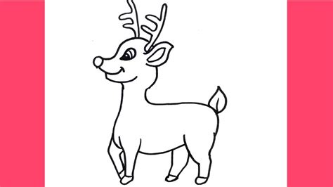cómo dibujar un reno de navidad kawaii CÓMO DIBUJAR LA NAVIDAD YouTube