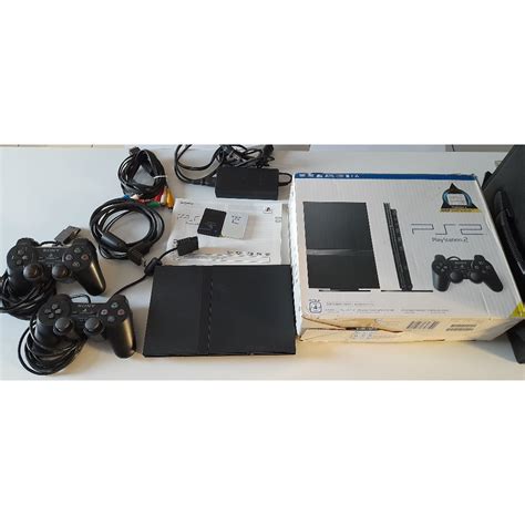 Playstation Slim Ps Slim Usado Completo Na Caixa Original