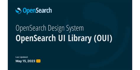Opensearch Ui Library Community Figma Community