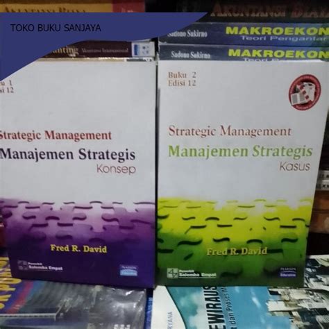 Jual Manajemen Strategis Konsep Dan Kasus Edisi 12 Buku 1 Dan Buku 2 By