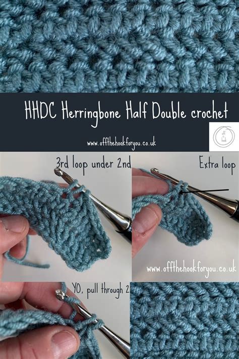 What Is A HHDC Herringbone Half Double Crochet Off The Hook For You