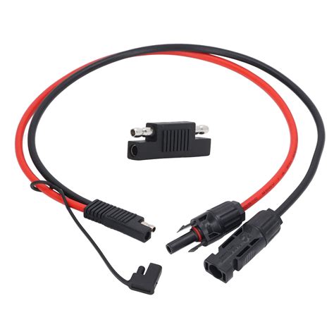 Solar Panel To SAE Adapter Cable PV Connector Solar Extension Cable