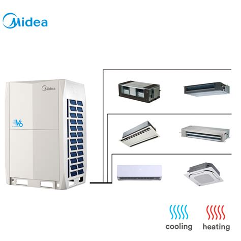 Midea Enhanced Vapor Injection Evi Compressor 28kw Vrf System Multi