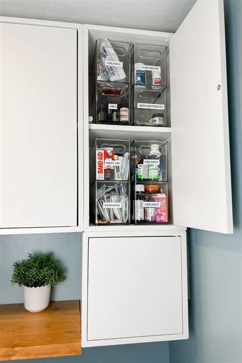 How To Organize Your Medicine Cabinet In Easy Steps Coco S Caravan