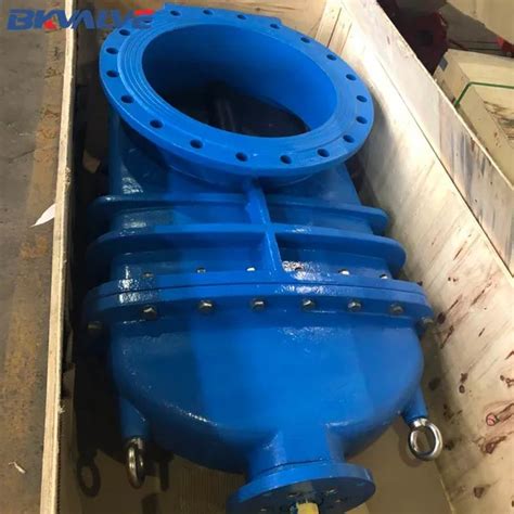 Large Dn600 24 Inch Ductile Iron Soft Seal Sluice Metal Seated Metal
