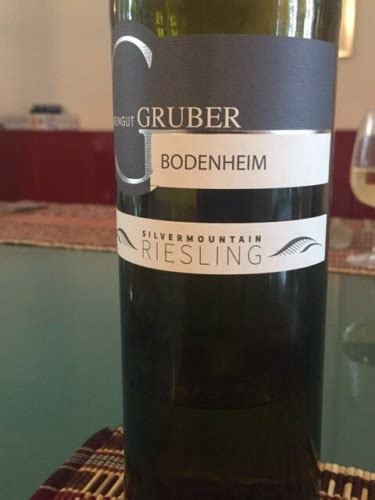 Weingut Gruber Silvermountain Riesling Vivino