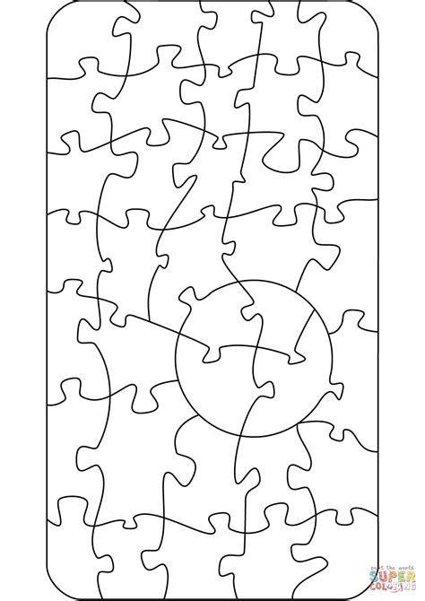 Rompecabezas De Figuras Geométricas Para Colorear Actividades Para