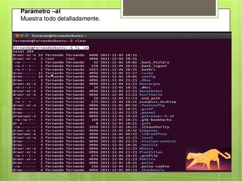 Linux Comando Ls