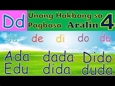 Ll Ii Aralin 8 Ii Unang Hakbang Sa Pagbasa Ii Kasanayan Sa Pagbasa Ng