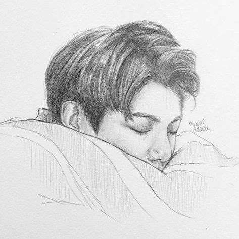 Drawsss Dibujos A Lapicero Bocetos Hermosos Bts Fanart D