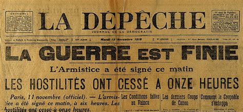 L Armistice Du 11 Novembre 1918 Histoire Le Site De L Histoire