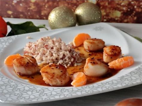 Poêlée de noix de Saint Jacques à la crème de safran recette Poêlée