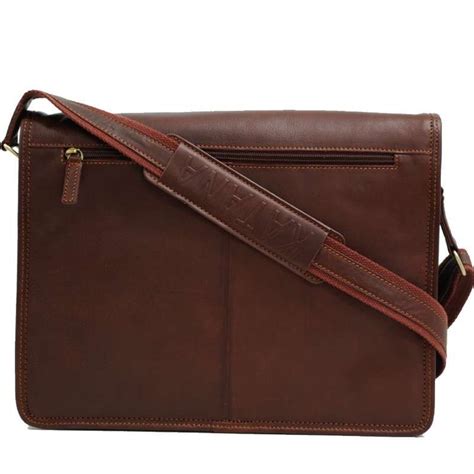 Besace Homme En Cuir Katana Marron Planetebag