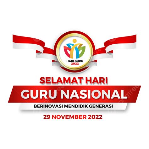 Spanduk Hari Guru Nasional Lengkap Logo Dan Tema Hgn Desain Keren