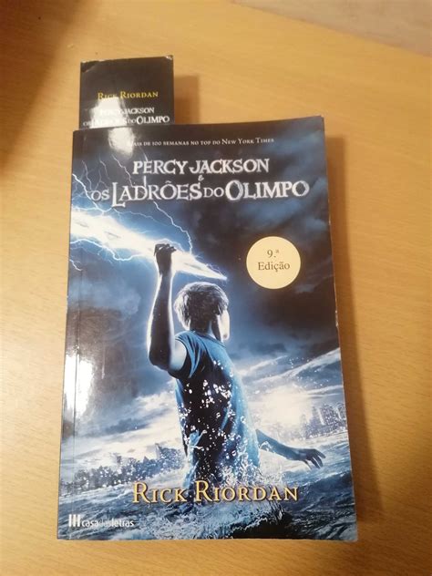 Livro Percy Jackson os ladrões do olimpo Setúbal São Julião Nossa