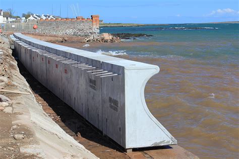 How Is A Sea Wall Built Image To U