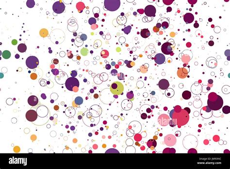 Colored Circle Seamless Pattern Seamless Pattern Of Colored Circles On