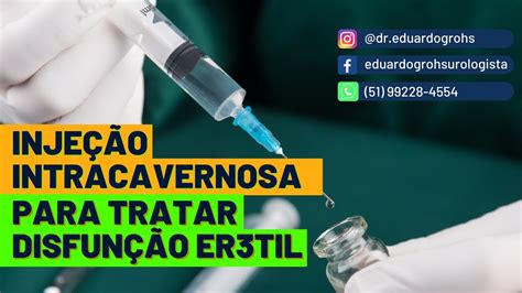 Injeção intracavernosa no diagnóstico e tratamento da disfunção erétil