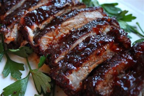 3 Step Oven Baked Ribs With Spicy Rub Heidi S Home Cooking