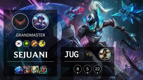 Sejuani Jungle Vs Nidalee KR Grandmaster Patch 12 3 YouTube