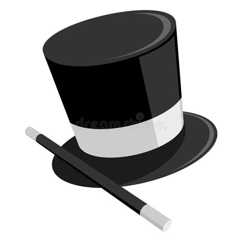 Chapeau De Magiciens Illustration De Vecteur Illustration Du Dessus