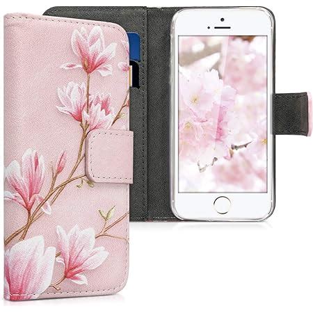 kwmobile Apple iPhone SE 5 5S Hülle Kunstleder Wallet Case für