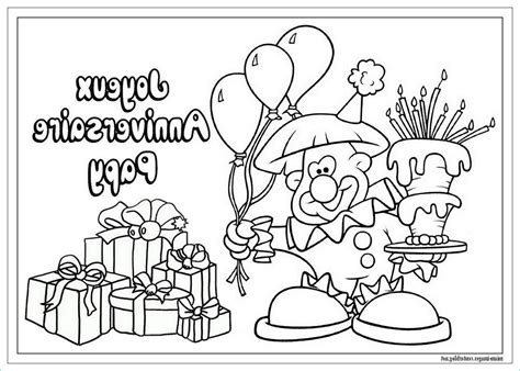 Coloriage Pour Un Anniversaire Pour Les Papi Ballweg Hisday