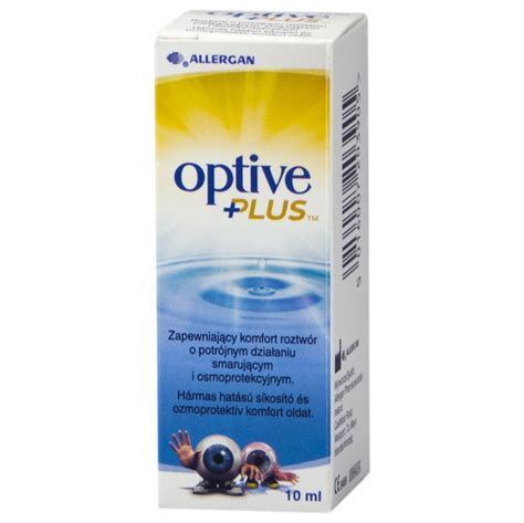 OPTIVE PLUS szemcsepp 10 ml Gyógyszertár hu