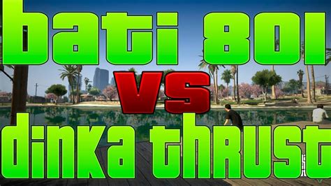 Bati 801 VS Dinka Thrust Test De Velocidad GTA Online YouTube
