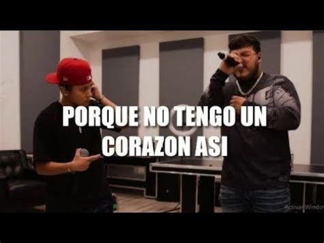 Porque No Tengo Un Corazon Asi Yaritza Letra Lyrics Por Que No Tengo