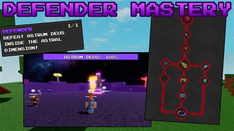 Ability Wars How To Get Defender Mastery Showcase Astrum Deus