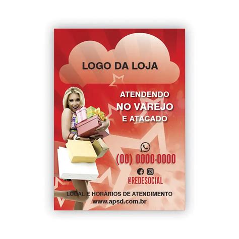 Panfleto loja Loja Agência PSD