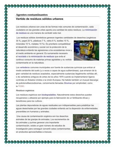 Agentes Contaminantes Ver