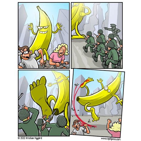 Optipesscomic It Was BananaLoversDay The Other Day And I Missed It