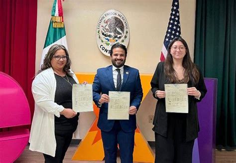 El Consulmex NOGALES celebró su primer matrimonio igualitario En 2023
