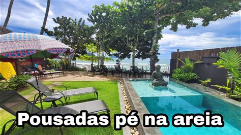 Pousadas P Na Areia Ubatuba Sp Praia Do Sap Youtube