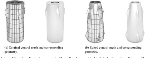 figure 1 from shape optimisation with multiresolution subdivision surfaces and immersed finite