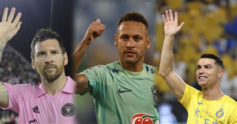 Neymar Messi Y Cristiano Los Futbolistas Mejor Pagados Del Mundo