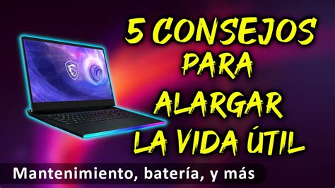 5 consejos para alargar la vida útil de tu portátil YouTube