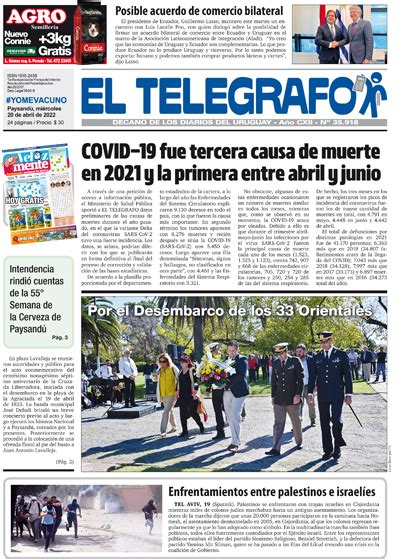 Edición 20 04 2022 Diario El Telégrafo